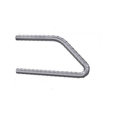 Custom Cut & Bent Rebar - Shape Code 29 - Akman Steel